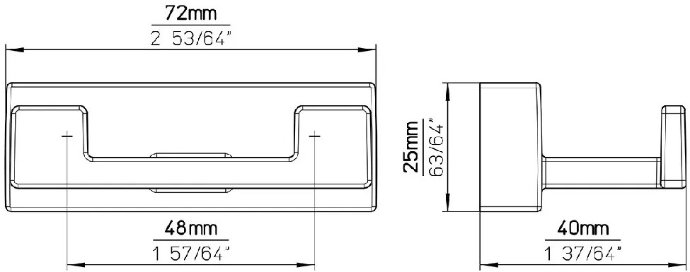 Siro Nábytkový věšák EDUARD černý