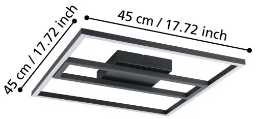 Eglo 900729 - LED RGBW Stmívatelné stropní svítidlo CALAGRANO-Z LED/21W/230V