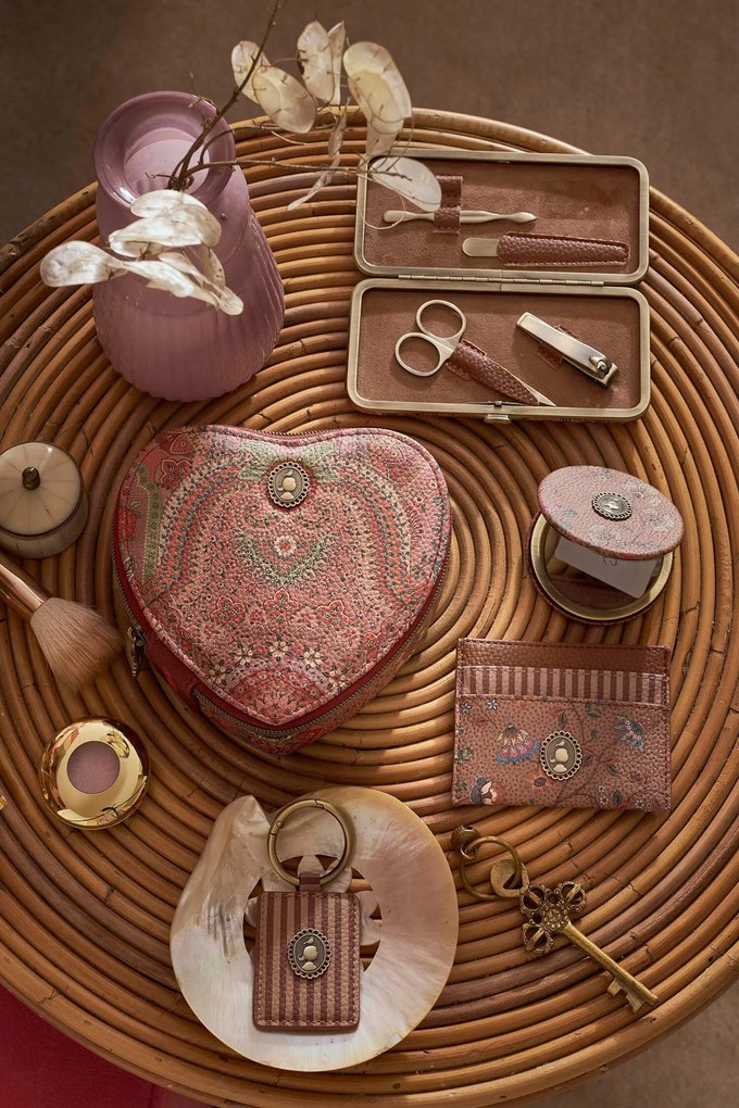 Pip Studio šperkovnice Carmel Jabali - červený (Designová šperkovnice v červené barvě)