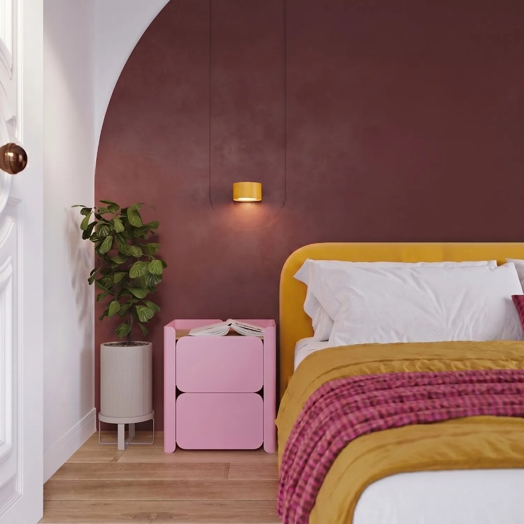Sollux Lighting Nástěnné svítidlo MODO 1 žluté GX53