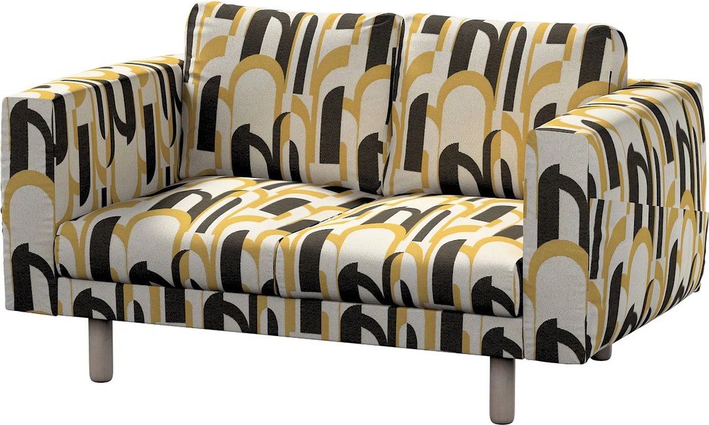 Potah na pohovku IKEA Norsborg 2-místná barva vícebarevná látka pletený vzor, vzorované