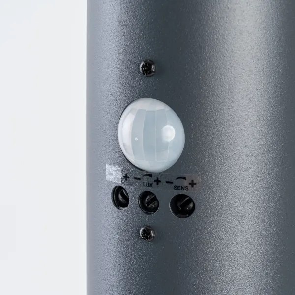 BRILAGI - Venkovní lampa se senzorem ELIA 1xE27/20W/230V IP44 100 cm antracit