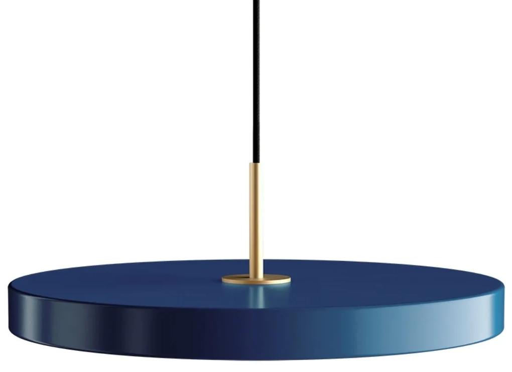 OnaDnes -20% Umage Petrolejově modré kovové závěsné světlo Asteria Ø 43 cm