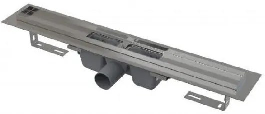 Alca - Sprchový žlab Professional 105 cm, s okrajem pro plný rošt, nerez APZ6-1050