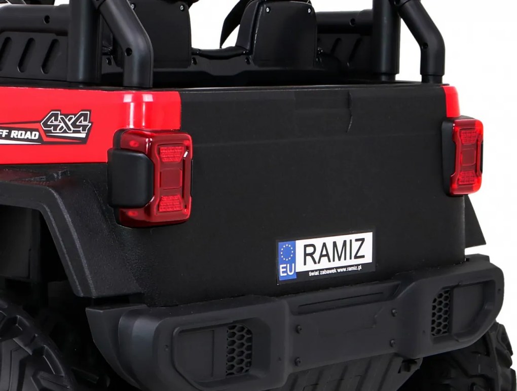 Ramiz Dětské auto Master of Terrain červené