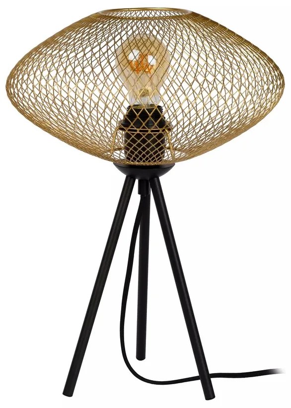 LUCIDE Stolní lampa MESH  průměr 30 cm - 1xE27 - Brass