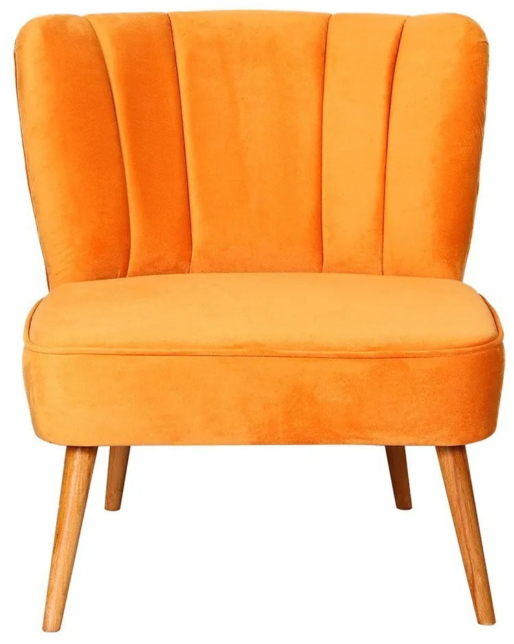 Atelier del Sofa Křeslo Moon River - Orange, Oranžová