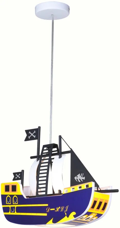 Globo KITA KITA 15723 Dětské Závěsné Lampy plast vícefarební 1 x E27 max. 15w 80 x 11,5 x 43 cm