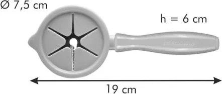 TESCOMA Kráječ širokých nudliček PRESTO CARVING