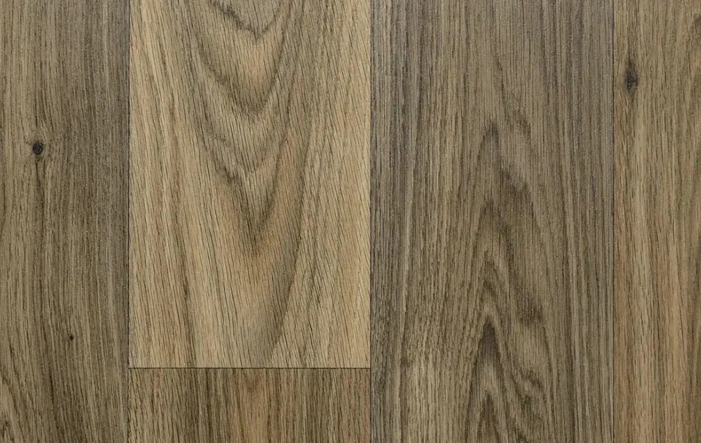 BEAUFLOR PVC podlaha - lino QUINTEX GAMBEL OAK 669D - tmavě hnědé dřevo ŠÍŘKA: 5 m