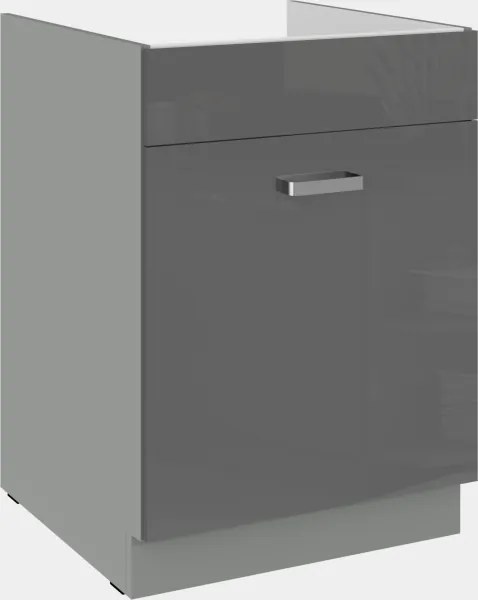 Kuchyňská skříňka Grey 60 ZL 1S BB