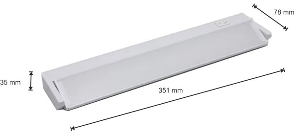 LED Podlinkové svítidlo LED/5W/230V Bílá