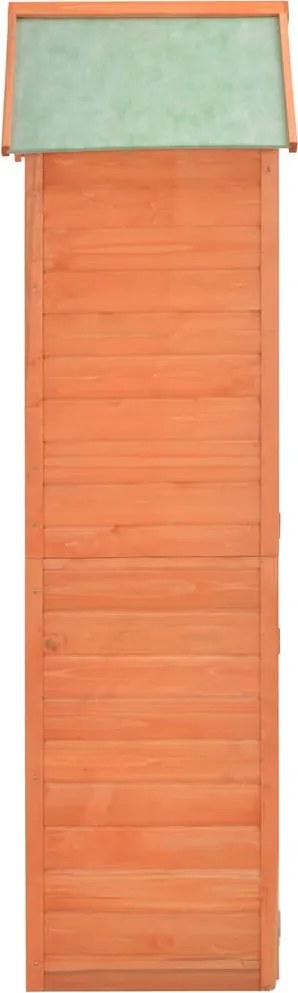 Zahradní domek na nářadí 71 x 60 x 213 cm dřevo 170649