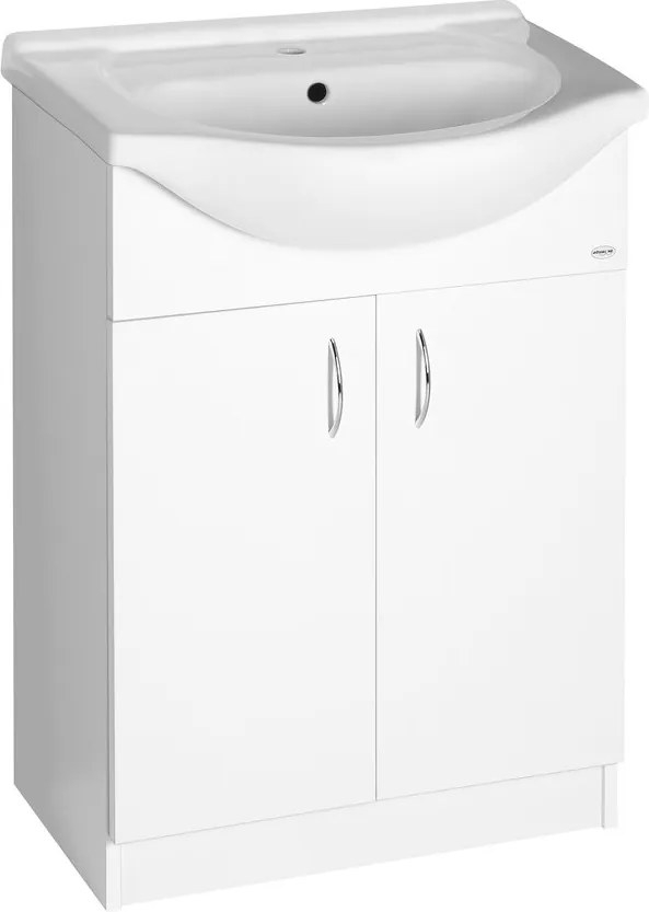 Aqualine Aqualine, SIMPLEX ECO 65 umyvadlová skříňka 63x83,5x30,7cm, SIME650