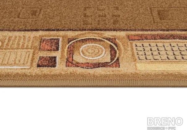 Breno Běhoun JENA 35, šíře 120 cm, Hnědá/Vícebarevné