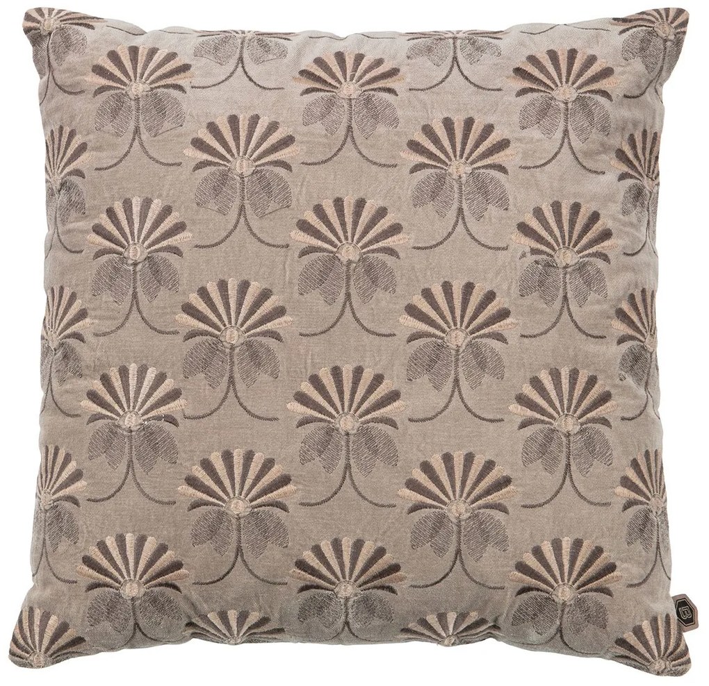 BEPUREHOME Květovaný polštář Vintage Floral 48 × 48 cm