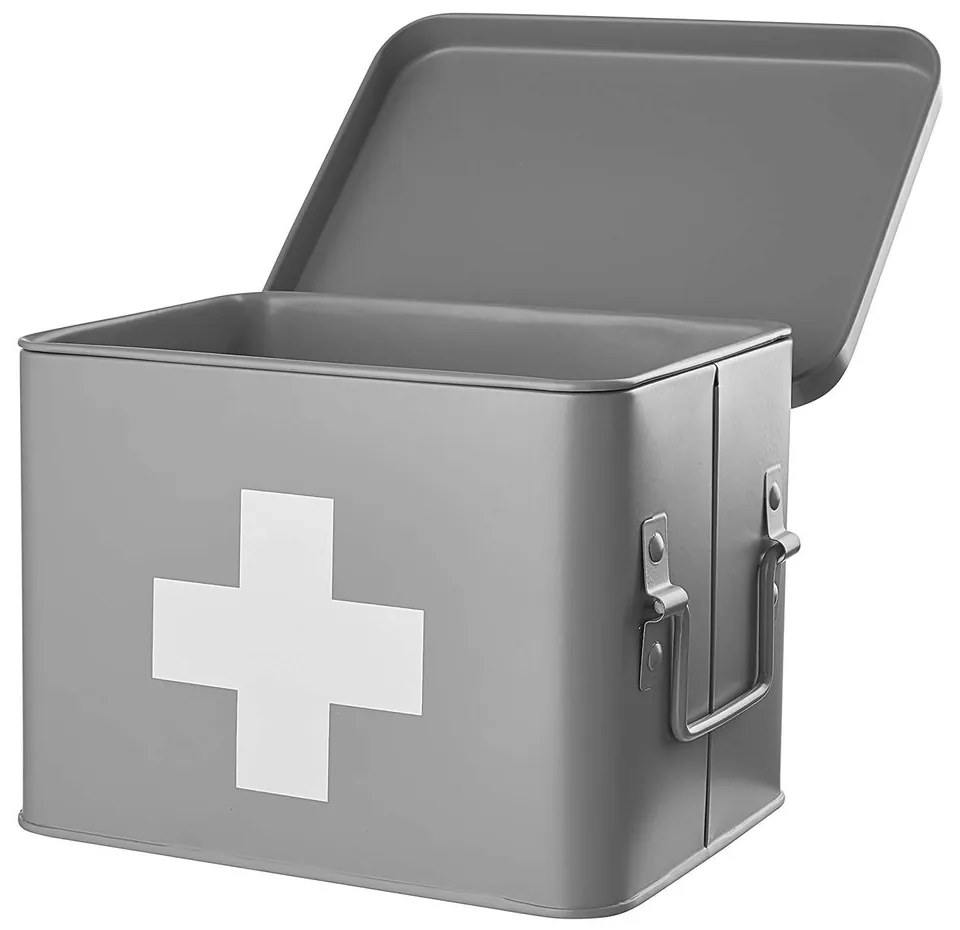 MEDIC Box na léky - šedá