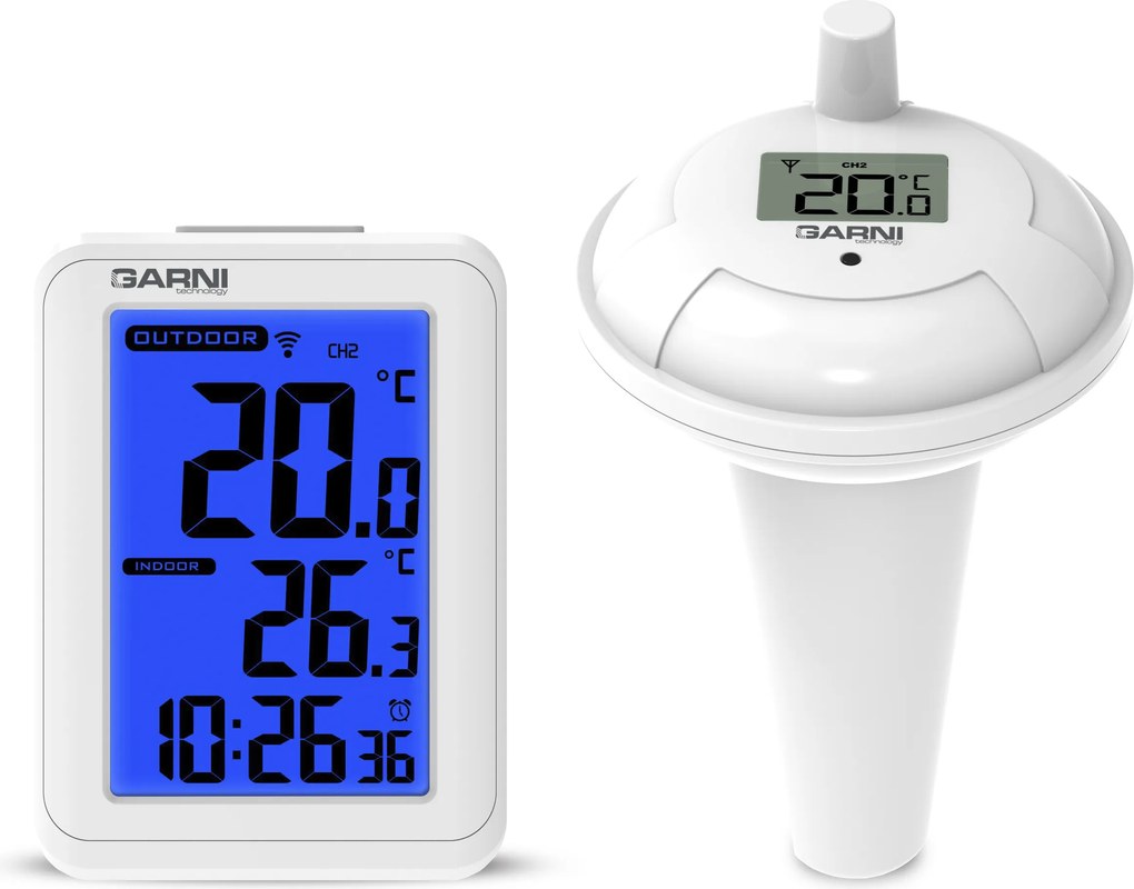 GARNI technology Digitální teploměr s bazénovým čidlem GARNI 245P