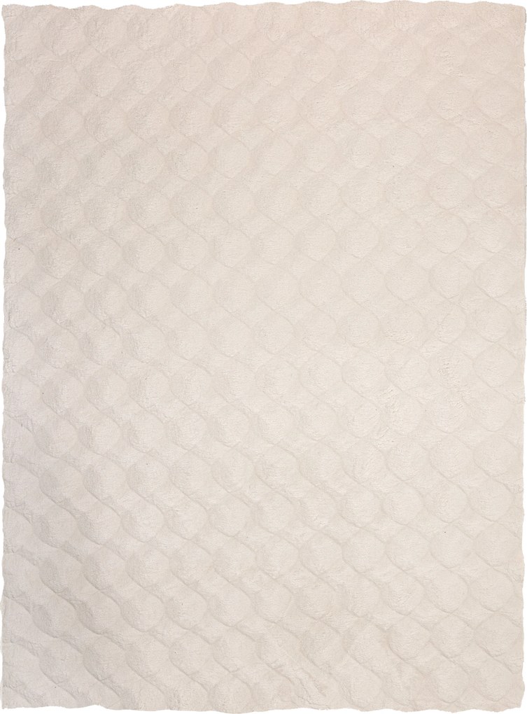 Obsession, Kusový koberec Diamond Cut 800 Cream, 120x170, béžová, ložnice