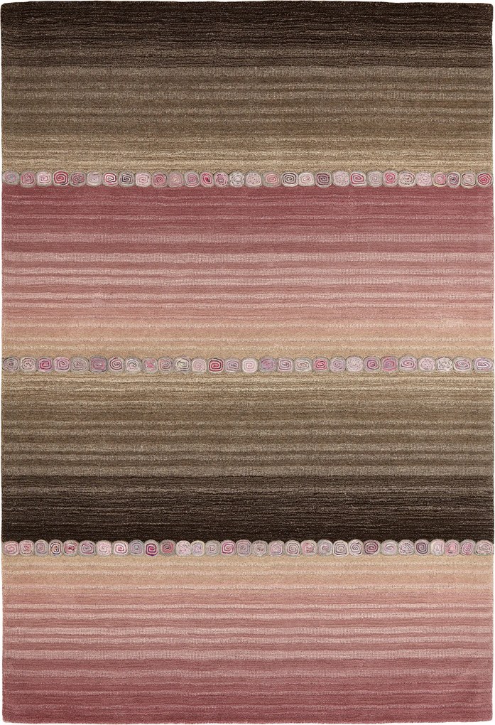 XXXLutz ORIENTÁLNÍ KOBEREC, 60/90 cm šedá, pink Cazaris - Orientální koberce - 004345035150