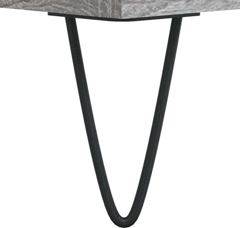vidaXL Noční stolek 40 x 40 x 66 cm kompozitní dřevo [827658] Barva: Bílá