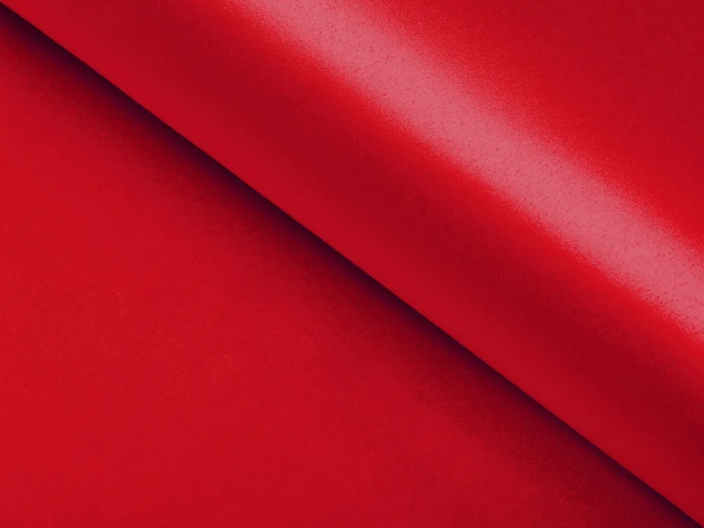 Biante Saténový kulatý ubrus polyesterový Satén LUX-013 Červený Ø 110 cm