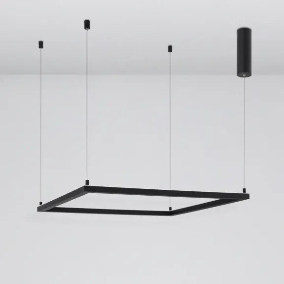 LED lustr Eterna 75 černé