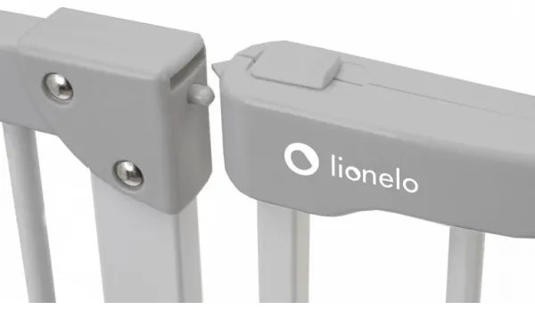 Lionelo - Bezpečnostní zábrana TRUUS SLIM LED 1xAAA šedá