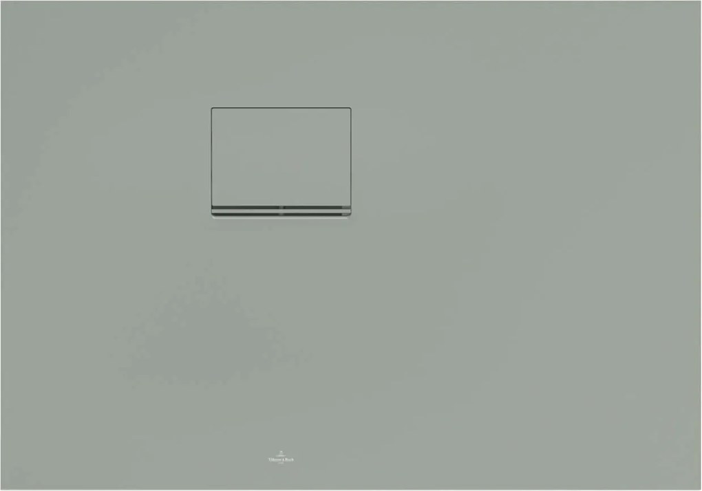 Villeroy & Boch Squaro Infinity - Sprchová vanička, 100x70 cm, Morning Green UDQ1070SQI2LV-R8