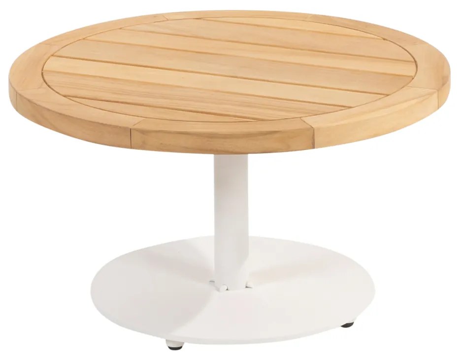 Volta konferenční stolek bílý Ø 60 cm