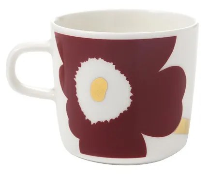 Hrnek Juhla Unikko Wine Red 2 dl Marimekko