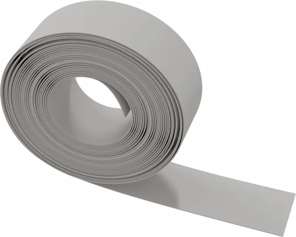 Travní lemy 2 ks šedé 10 m 20 cm polyethylen 3155452