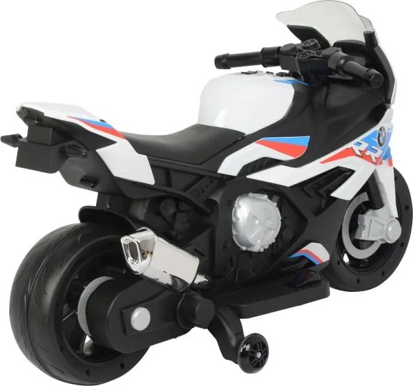 LEAN CARS Elektrická motorka na baterii BMW S1000RR 2156 bílá