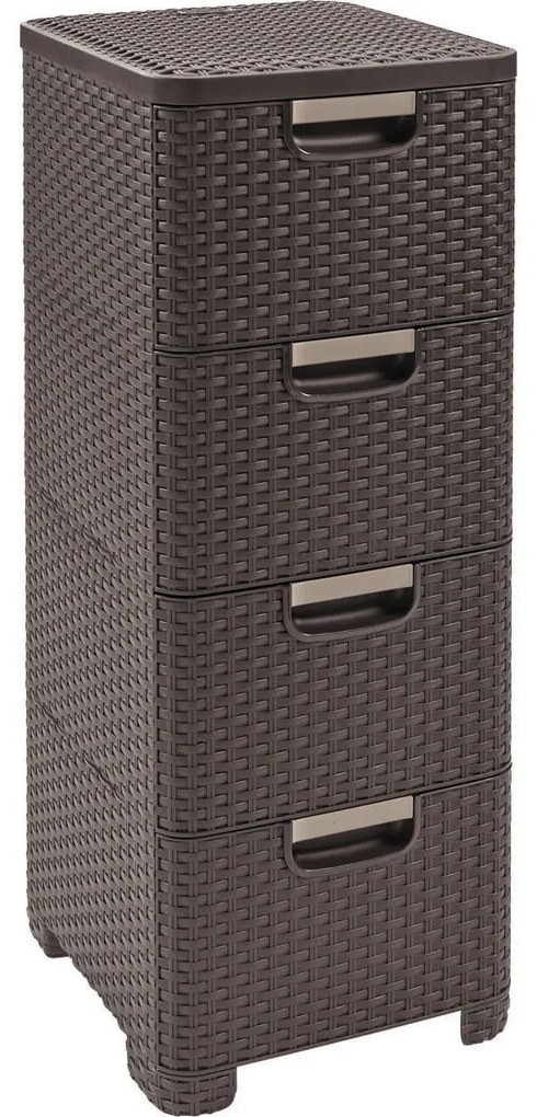 Curver Šuplíky RATTAN, šířka 33 cm