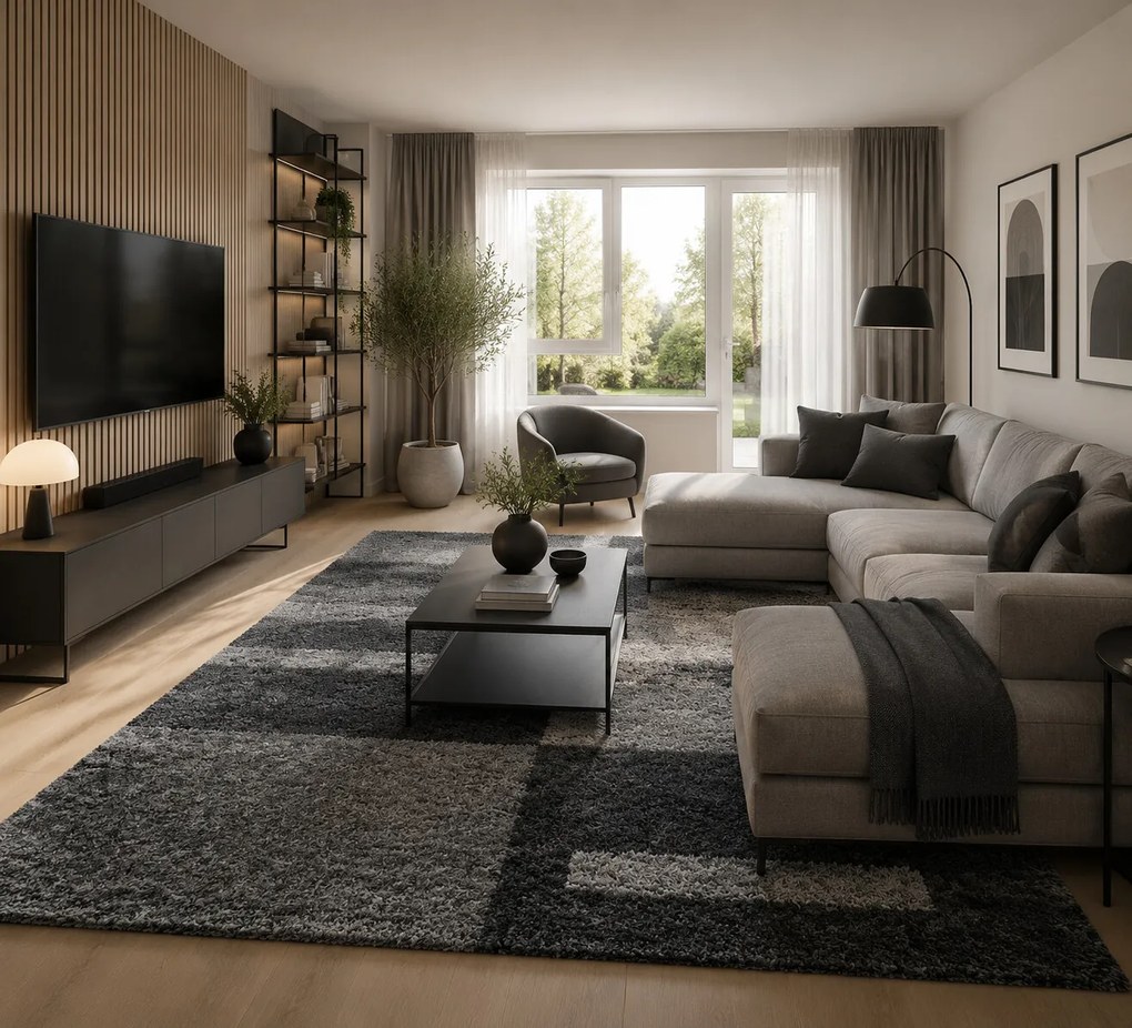 Ayyildiz, Kusový koberec Gala 2505 grey, 160x230, šedá, ložnice