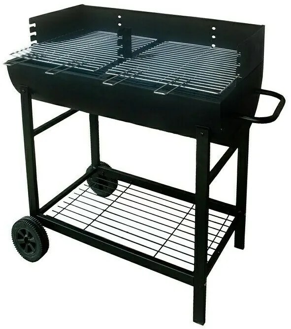 Grillstar Gril na dřevěné uhlí Texas II, grilovací plocha: 80 × 46 cm