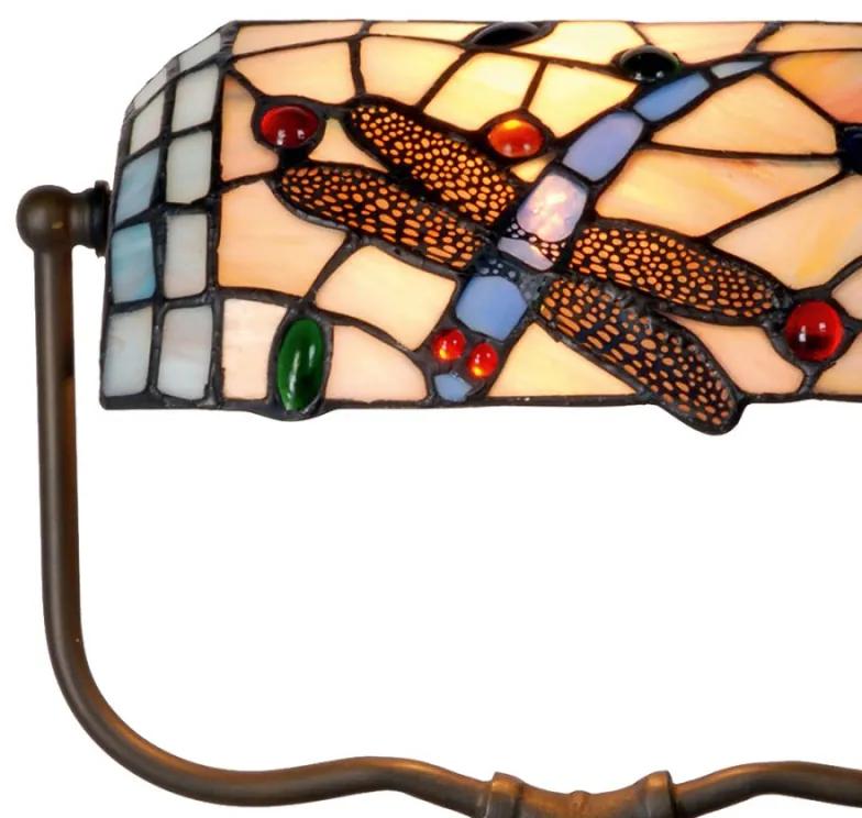 Stolní lampa Tiffany – 27x20x36 cm