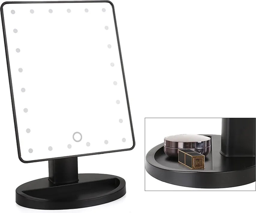 Verk Group Led make-up zrcadlo pro kosmetiku