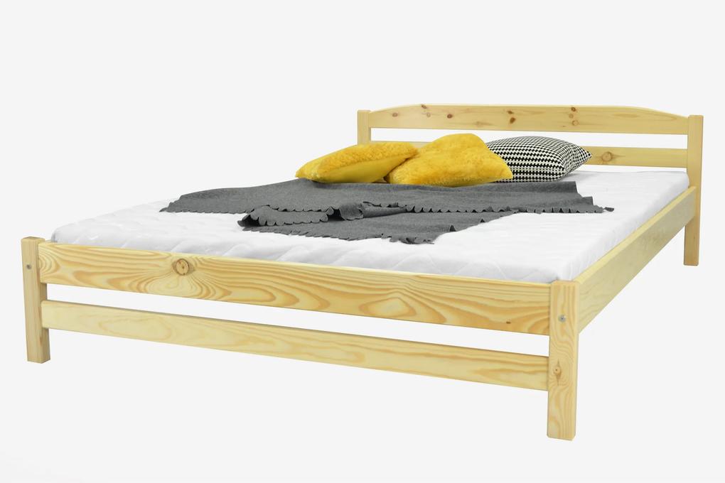 Via-nábytek Postel BART masiv borovice 160 x 200 Povrchová úprava postele: Bílá