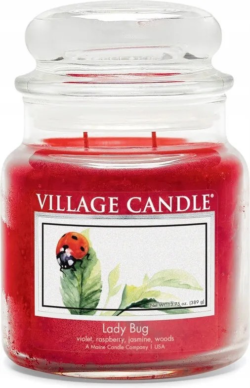 Střední svíčka Lady Bug Village Candle