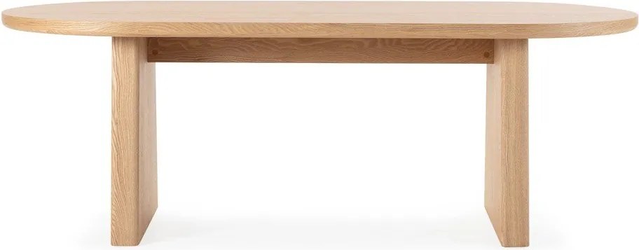Jídelní stůl v dekoru jasanu 100x220 cm Blair – MOME