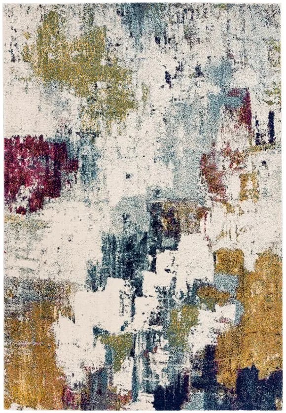 Barevný koberec Dinamo Abstract Mustard Rozměry: 200x290 cm