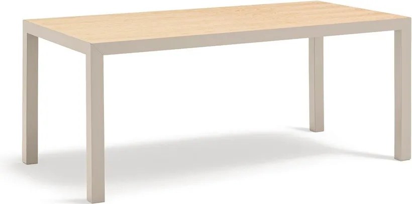 Jídelní stůl s deskou z dubového dřeva 75x180 cm Alma – Teulat