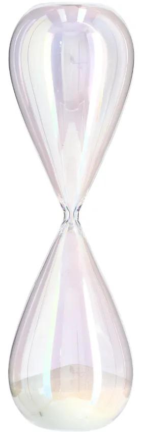 OnaDnes -20% Transparentní skleněné přesýpací hodiny Bizzotto Kronos 39,7 cm