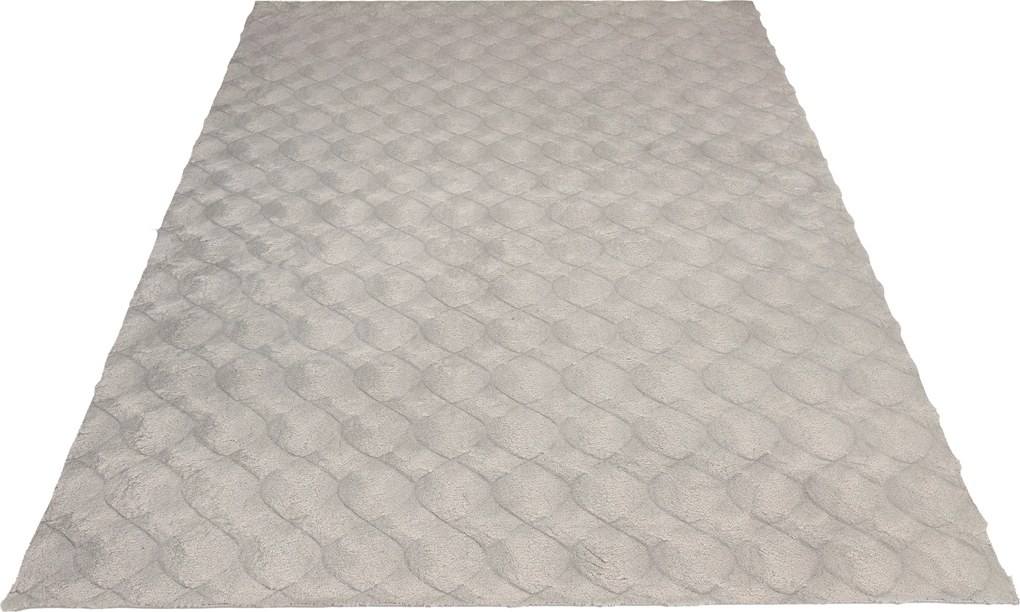Obsession, Kusový koberec Diamond Cut 800 Grey, 160x230, šedá, ložnice