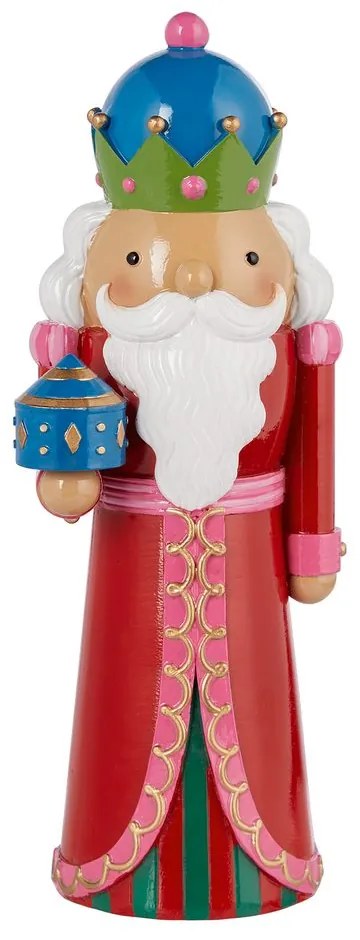 X-MAS Soška krále Melichar 20 cm - červená