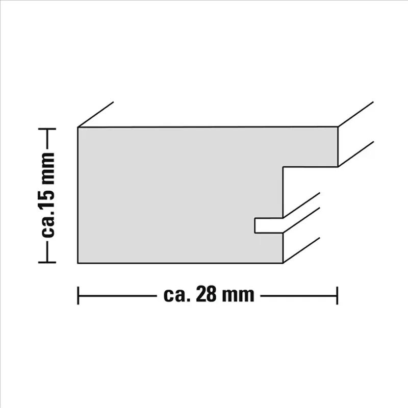 Hama rámeček plastový CHALET, taupe, 20x30 cm