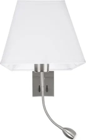 Nástěnné svítidlo NOVA LUCE VALENCIA E27 + LED na čtení 3000K 8127402 bez žárovky