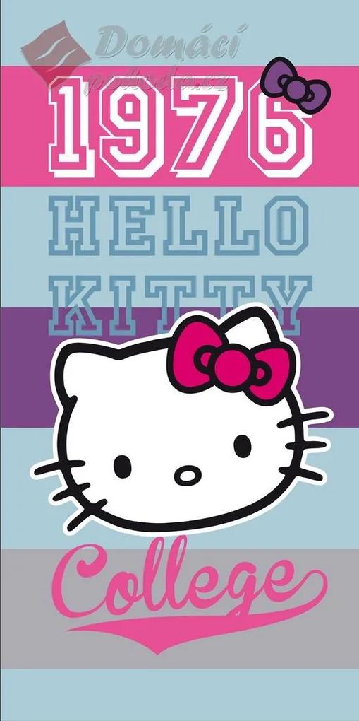 CTI Osuška Hello Kitty Brittany 75x150 cm, 100% bavlna