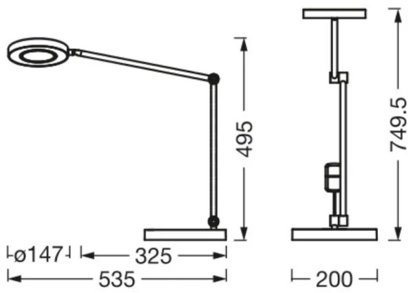 Ledvance - LED Stmívatelná lampa SUN@HOME LED/20W/230V 2200-5000K CRI 95 Wi-Fi